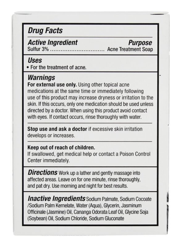 Thylox Acne Treatment Soap with Sulfur - GoVeg360